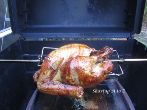 Turkey on the spit | Sharing A to Z